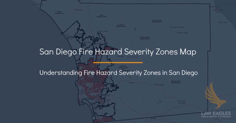 Fire Hazard Severity Zones Map for San Diego, California